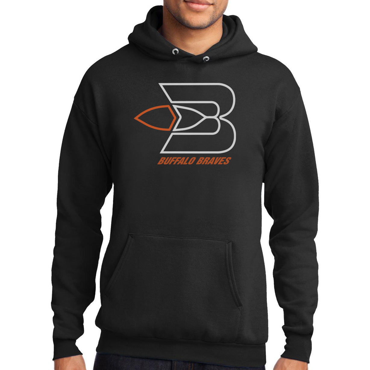 Buffalo Braves - Hooded Sweatshirt – Buffalo Apparel Company